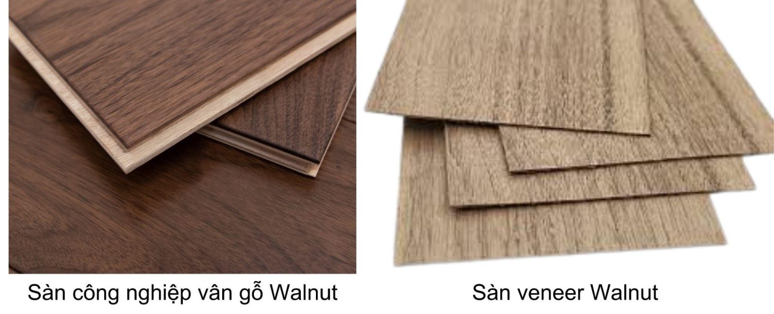 Sàn gỗ Walnut (Óc chó) - Vẻ đẹp trầm ấm tạo chiều sâu cho không gian sống